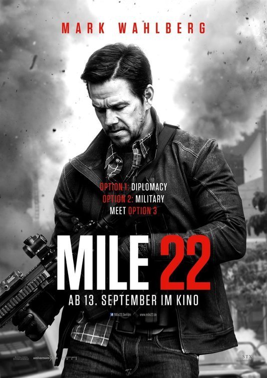Mile 22 poster - Double Toasted
