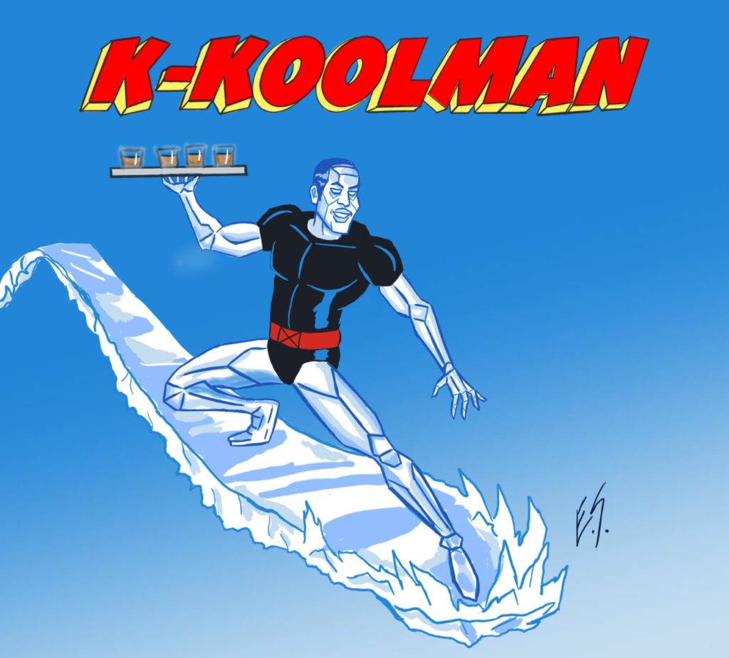 The K-Koolman has the ability to freeze objects and produce any ...