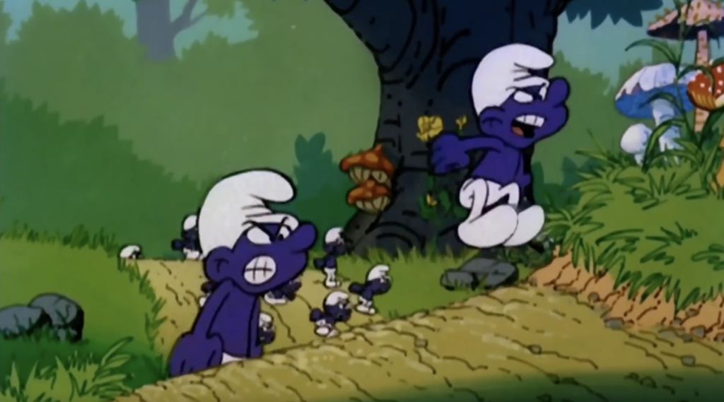 DT CARTOON RETRO REVIEW: THE SMURFS 'THE PURPLE SMURFS' - Double Toasted