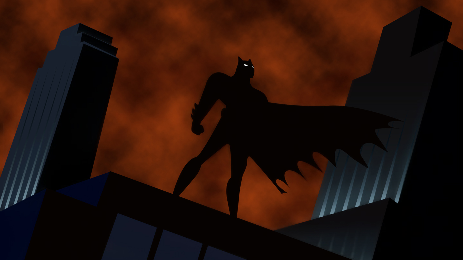 Batman The Animated Series Wallpaper Lightning