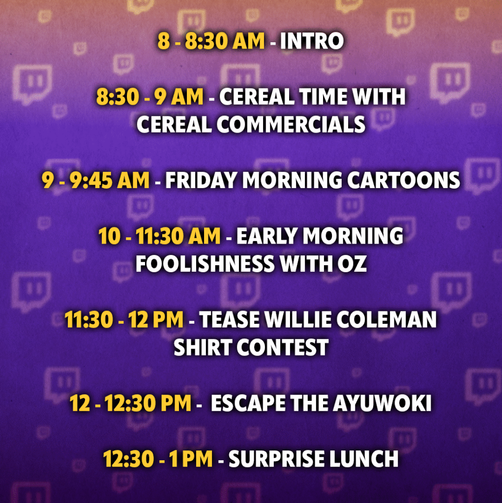 Double Toasted's 12 Hour Stream! LIVE @ 8:00 AM CST - Double Toasted