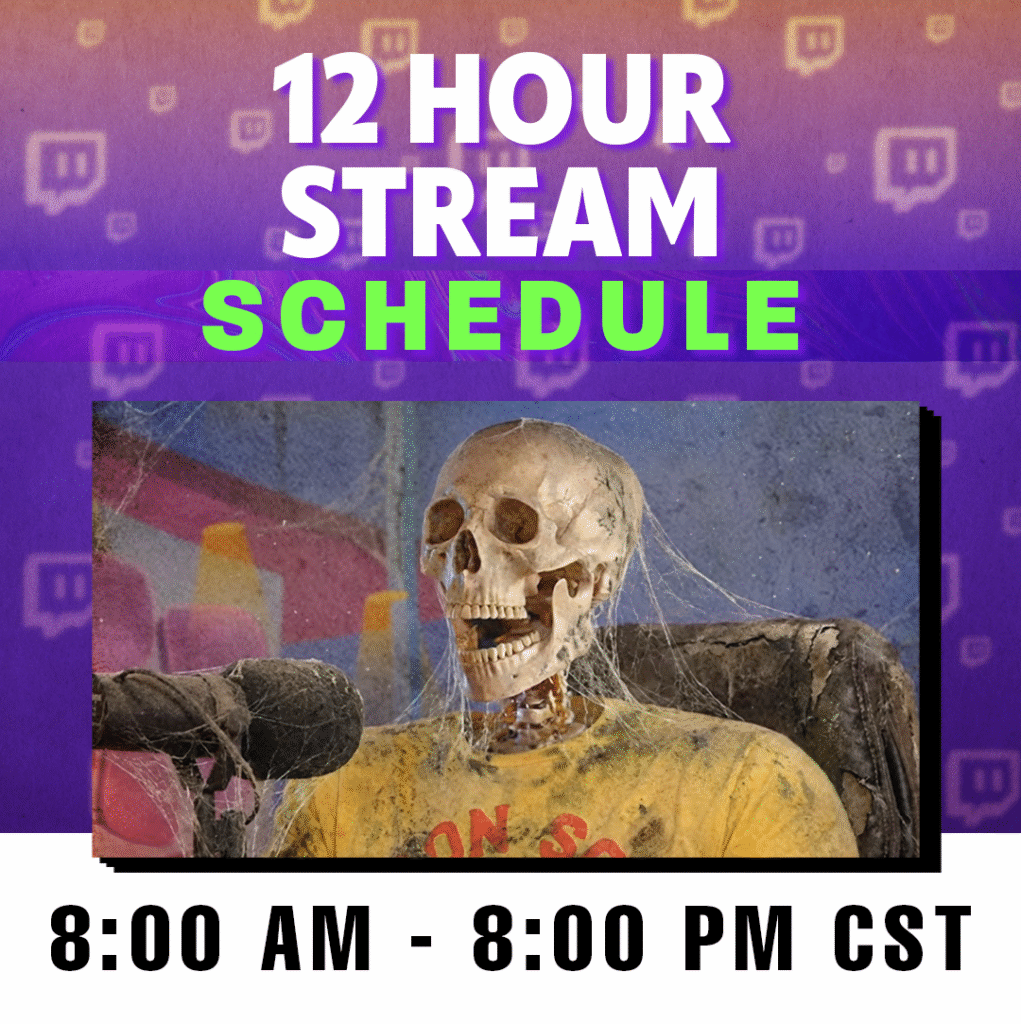 Double Toasted's 12 Hour Stream! LIVE @ 8:00 AM CST - Double Toasted